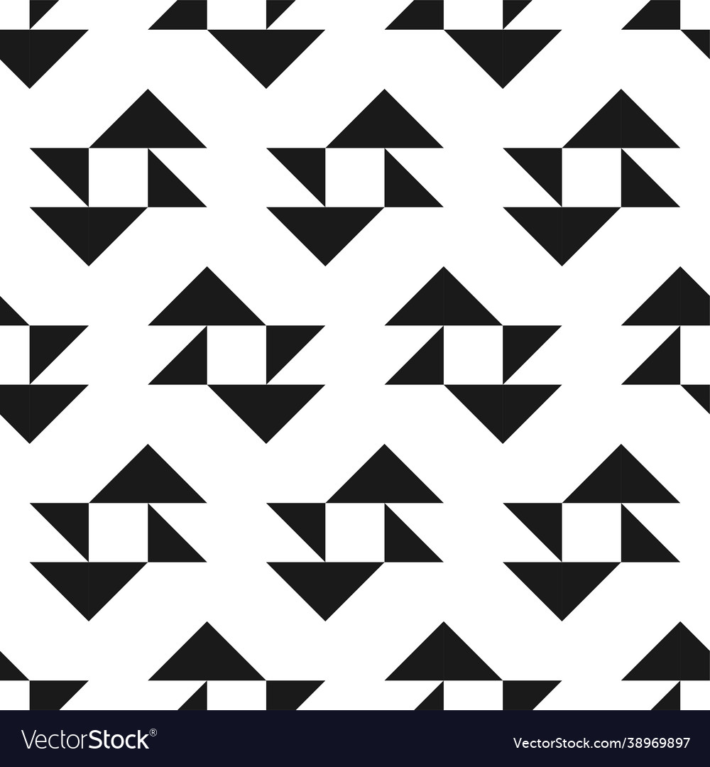 Creative seamless geometric pattern Royalty Free Vector