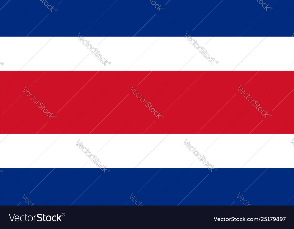 Flag rectangular shape Royalty Free Vector Image