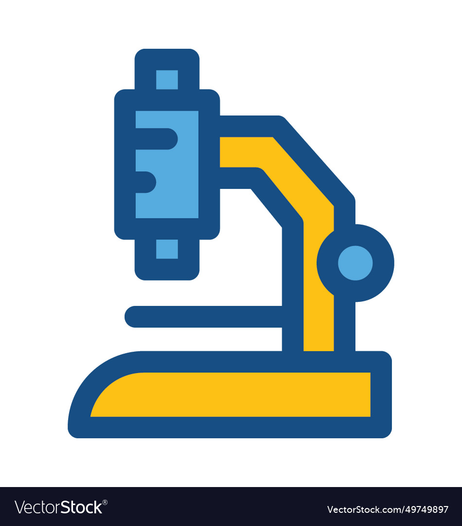 Microscope icon Royalty Free Vector Image - VectorStock