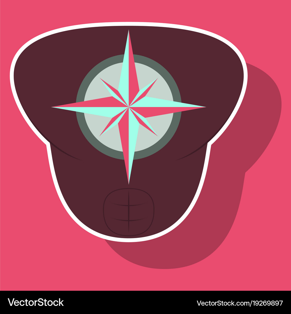 Superhero color sticker badges emblems logos Vector Image