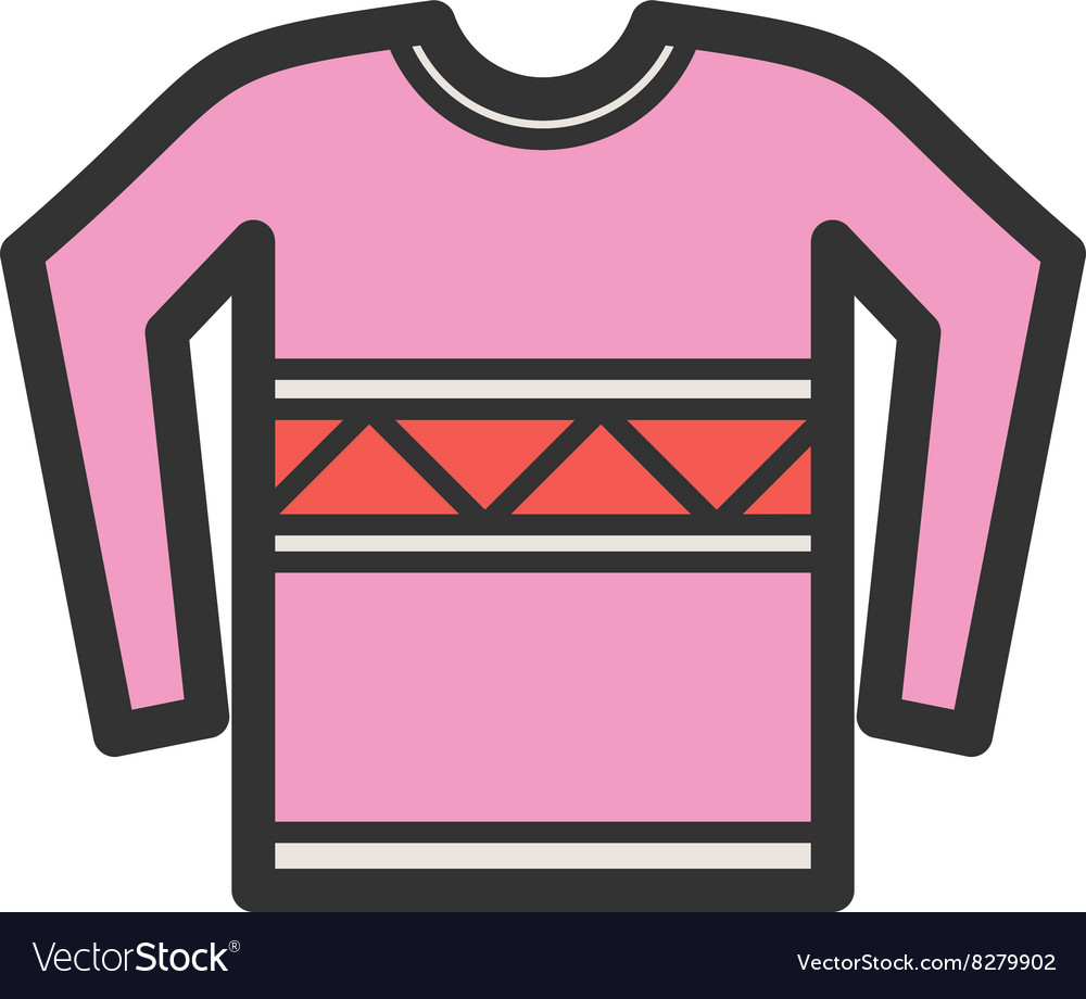 Sweater Royalty Free Vector Image - VectorStock