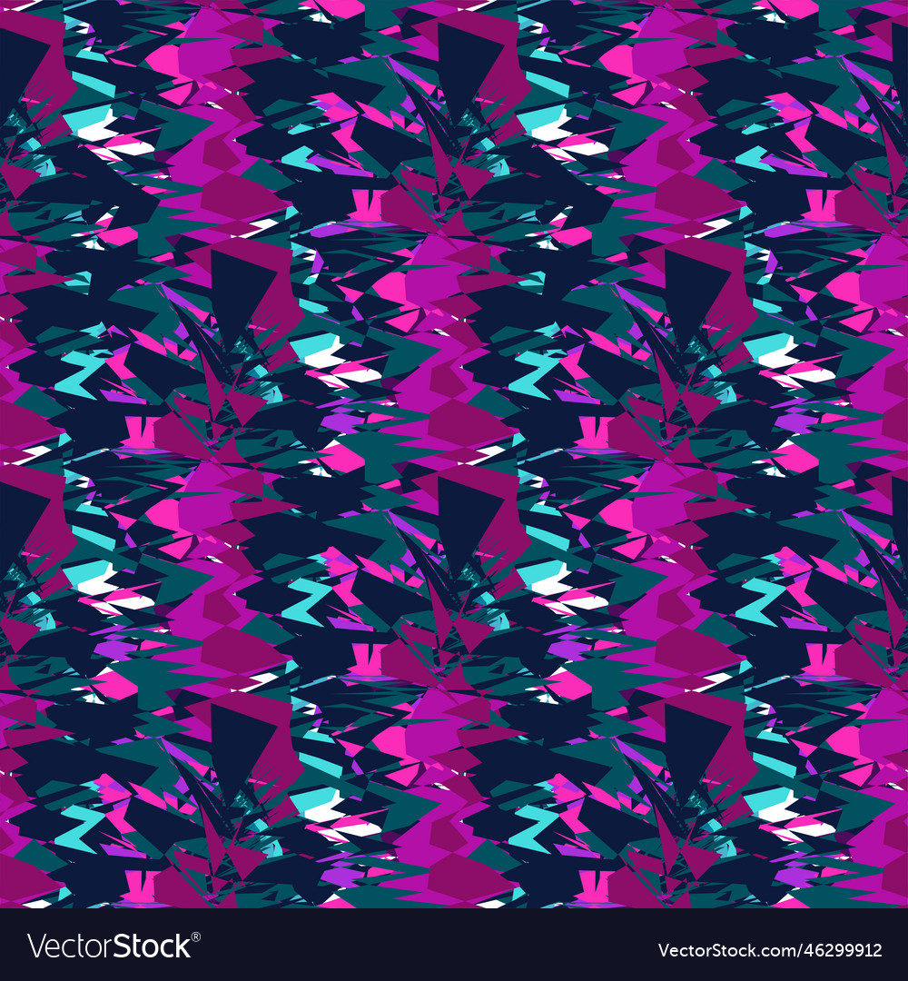 Abstract seamless spiky angled pattern in dramatic