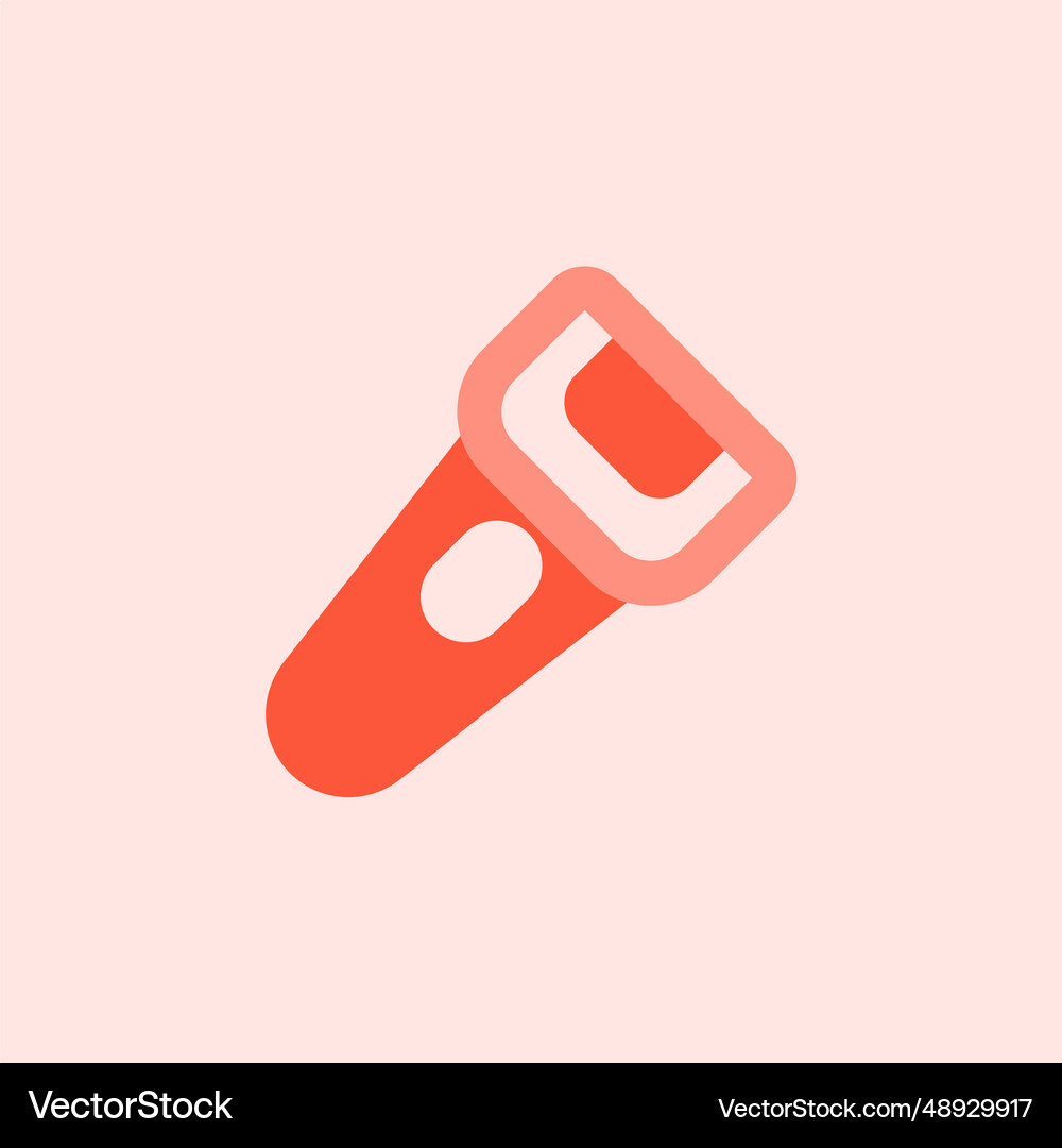 Electric shaver isolated on a white background Vector Image
