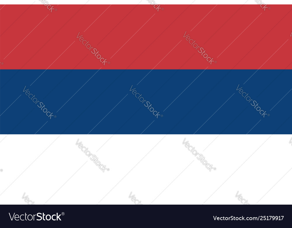 Flag rectangular shape Royalty Free Vector Image