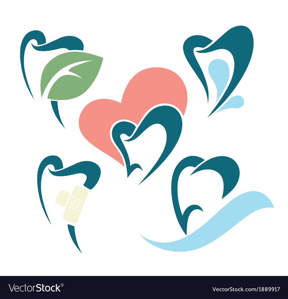 Healthy teeth Royalty Free Vector Image - VectorStock