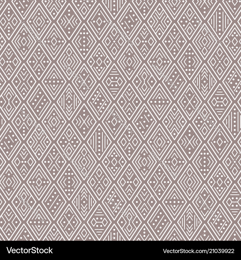Boho seamless pattern Royalty Free Vector Image