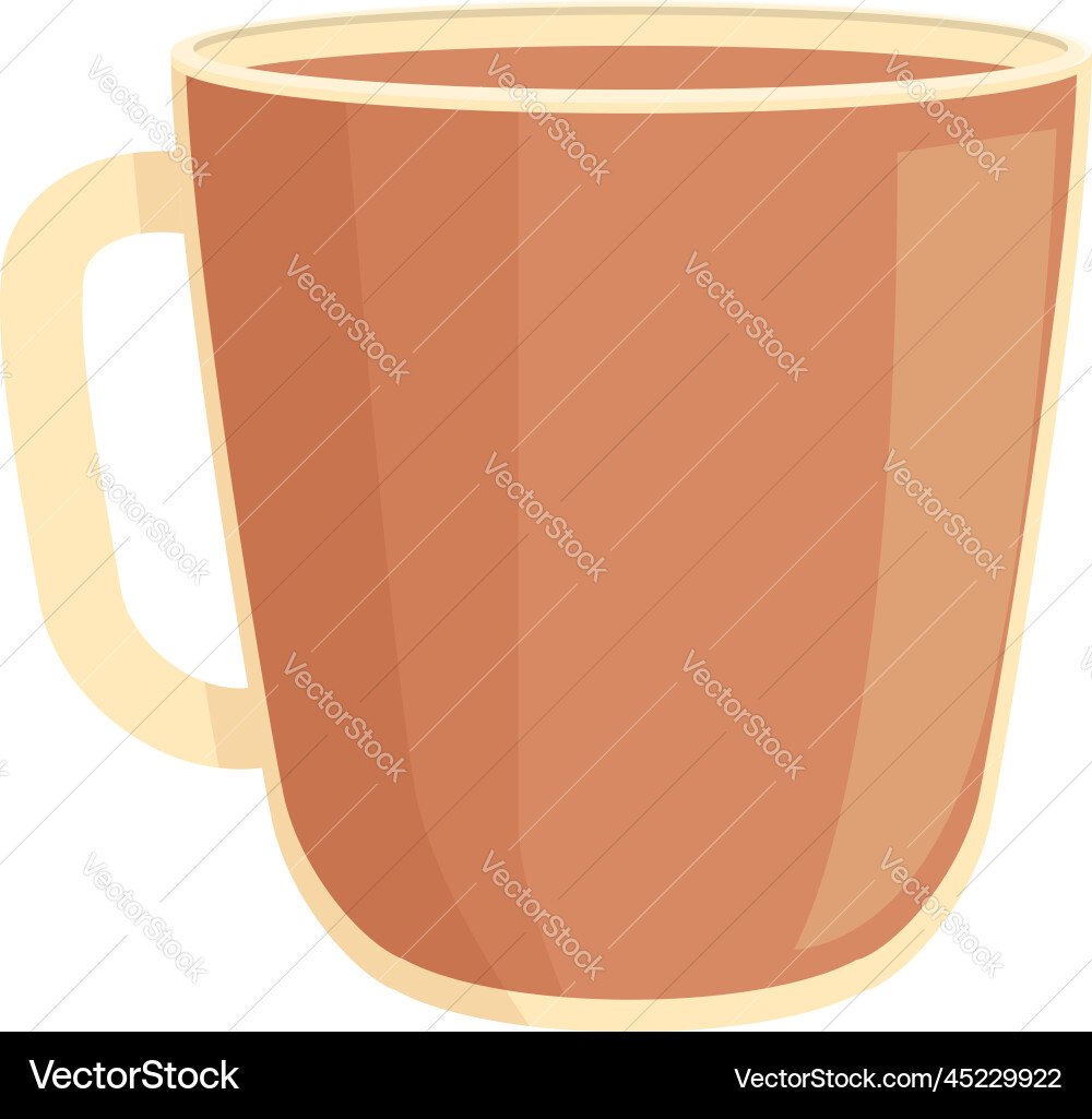 Coffee icon cartoon drink cafe Royalty Free Vector Image