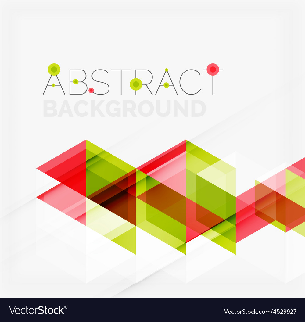 Abstract geometric background modern overlapping Vector Image
