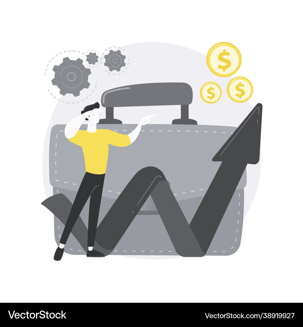 Business opportunity abstract concept Royalty Free Vector