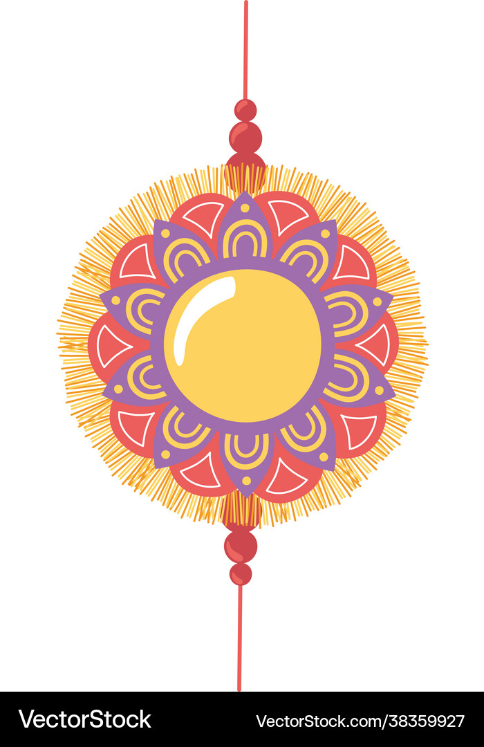 Colorful indian band Royalty Free Vector Image