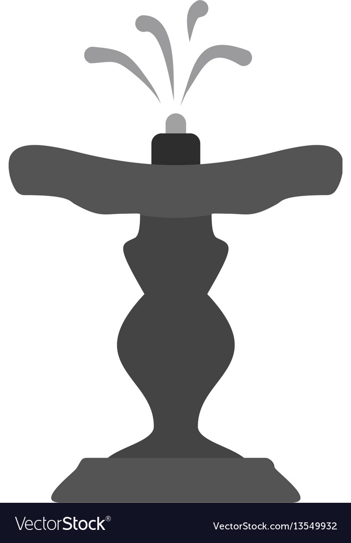 Fountain Royalty Free Vector Image - VectorStock