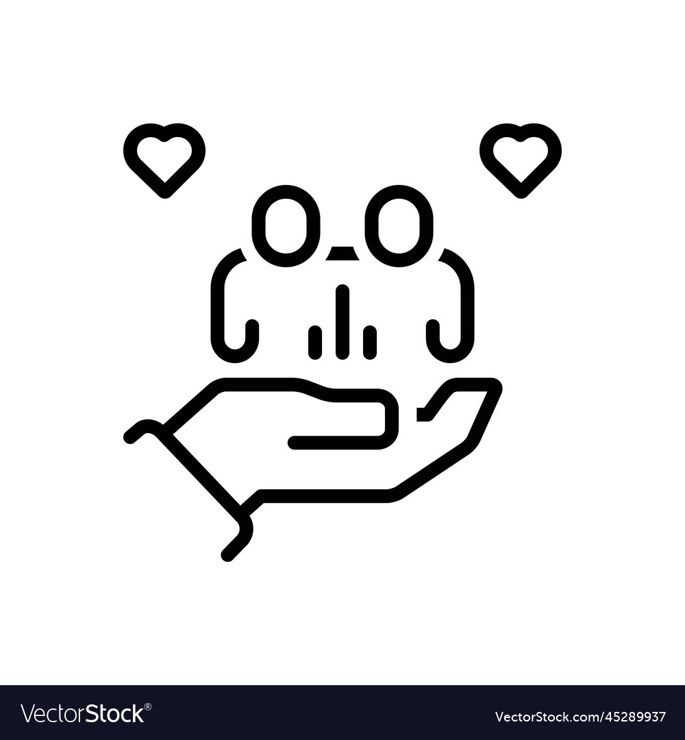 Caring Royalty Free Vector Image - VectorStock