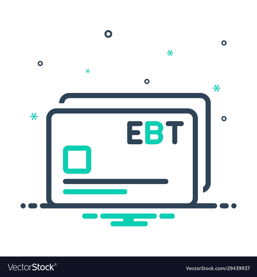 Ebt Royalty Free Vector Image - VectorStock