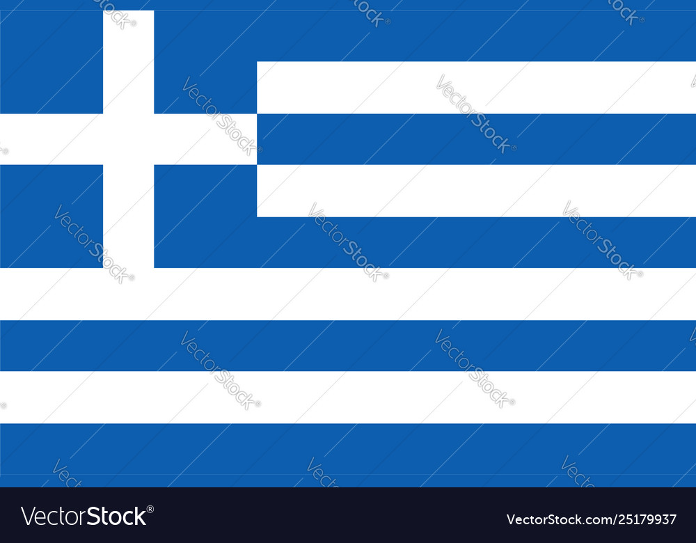 Flag rectangular shape Royalty Free Vector Image