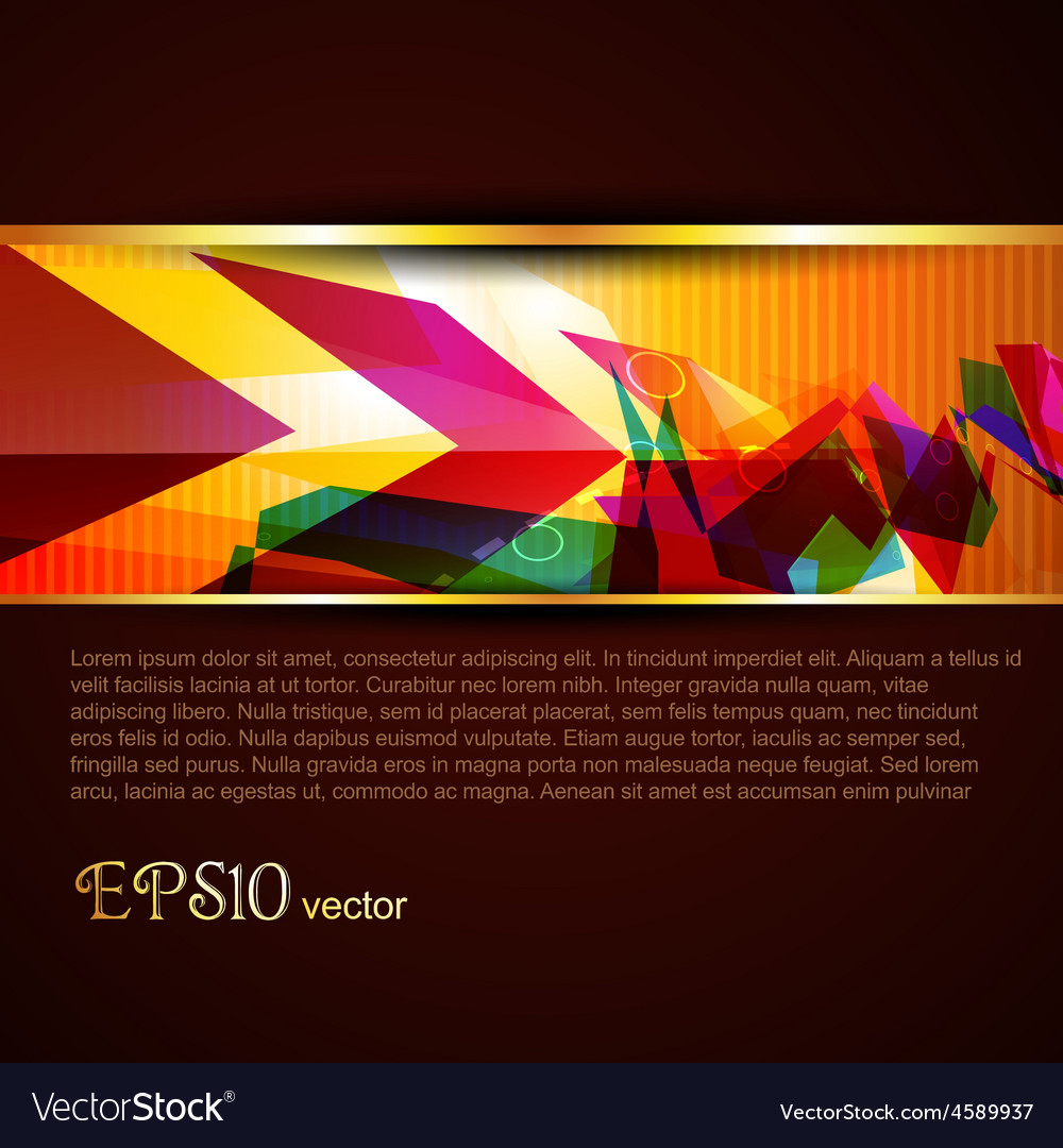 Stylish template Royalty Free Vector Image - VectorStock