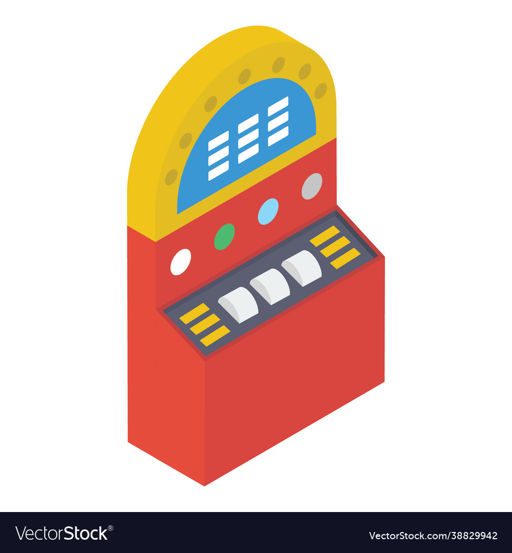 Arcade machine Royalty Free Vector Image - VectorStock
