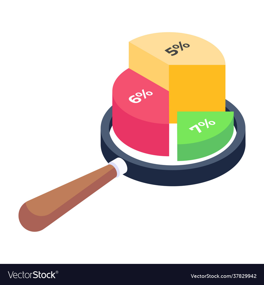 Graph Analysis Royalty Free Vector Image VectorStock