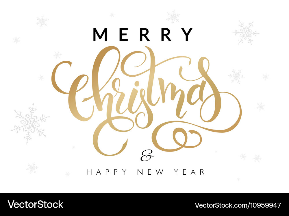 Hand drawn lettering Royalty Free Vector Image