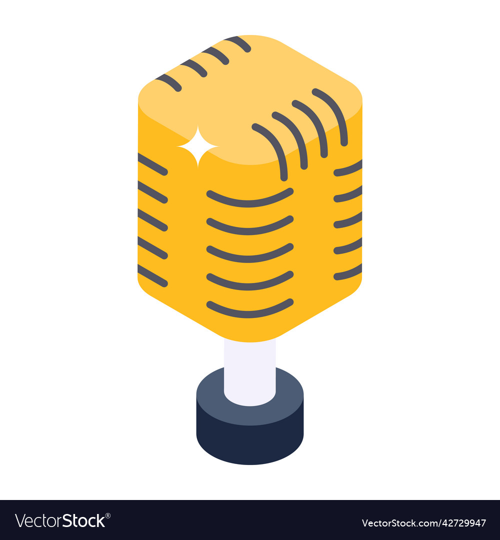 Microphone Royalty Free Vector Image - VectorStock