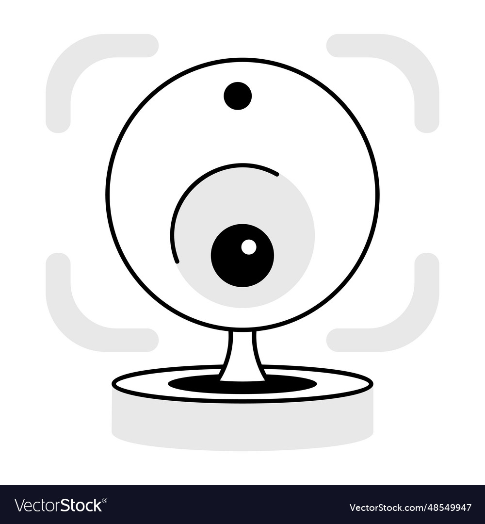 Webcam Royalty Free Vector Image - VectorStock