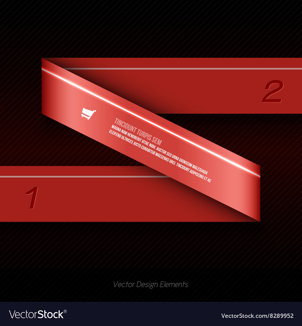 Infographics design for presentation banners Vector Image