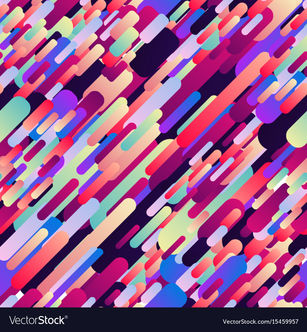 Abstract seamless pattern with diagonal stripes Vector Image