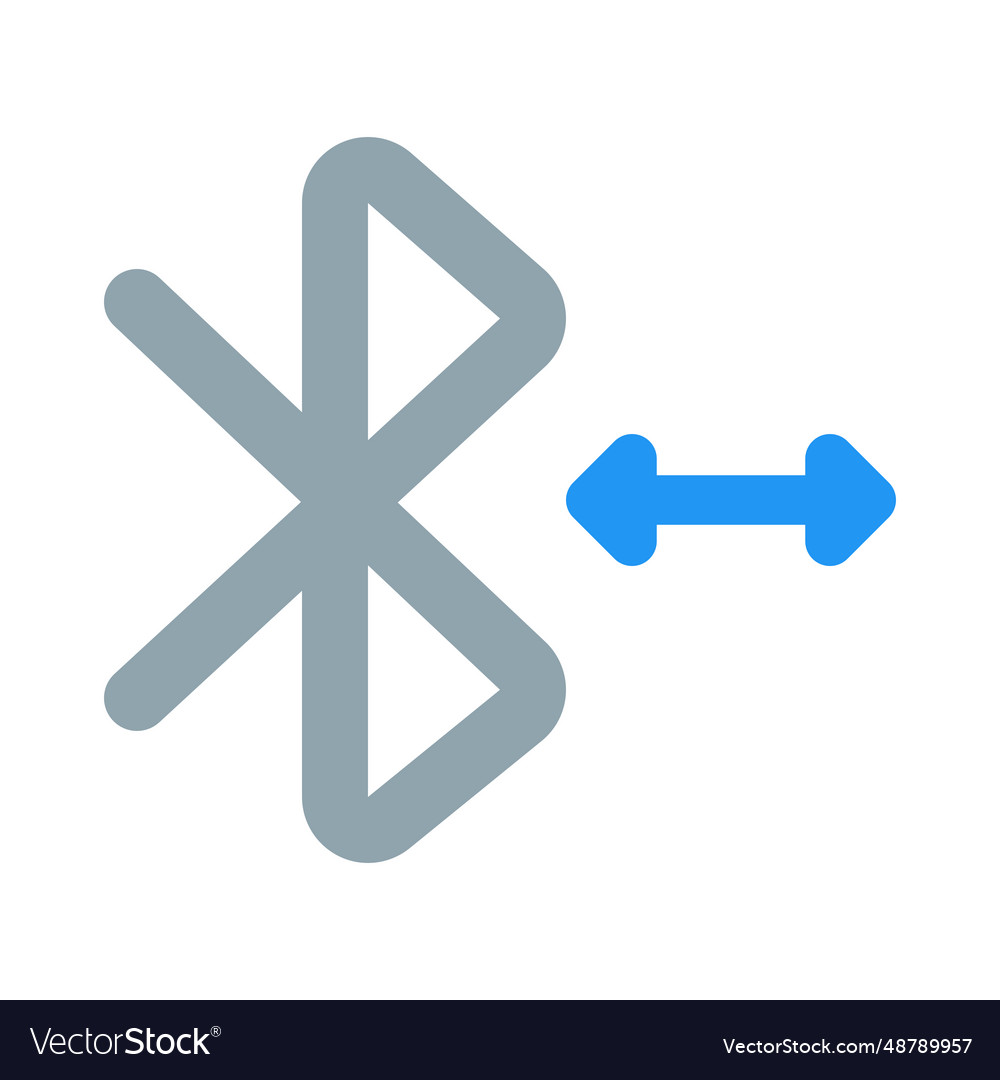 Data successfully transferred through bluetooth Vector Image
