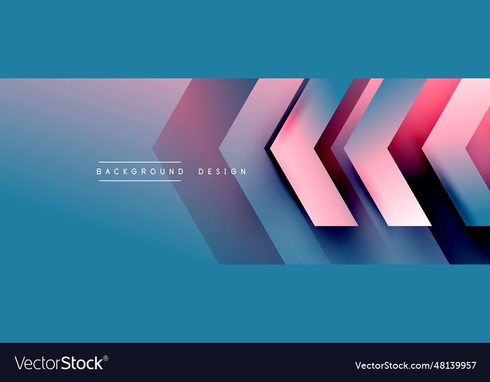 Energetic geometric background featuring an array Vector Image