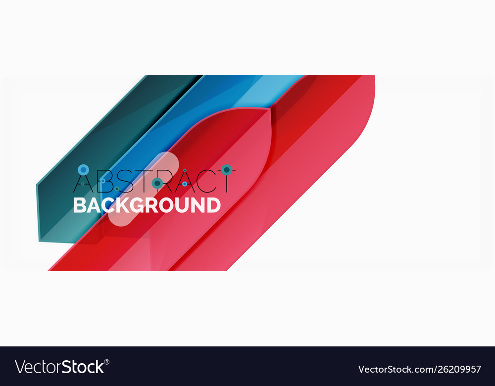 Geometric abstract background dynamic shapes Vector Image