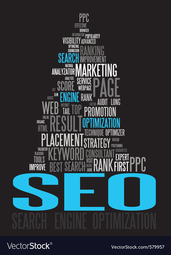Search engine optimization Royalty Free Vector Image