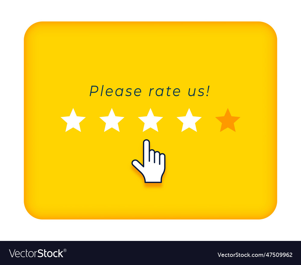 Please rate us communication background Royalty Free Vector Please rate us communication background Royalty Free Vector