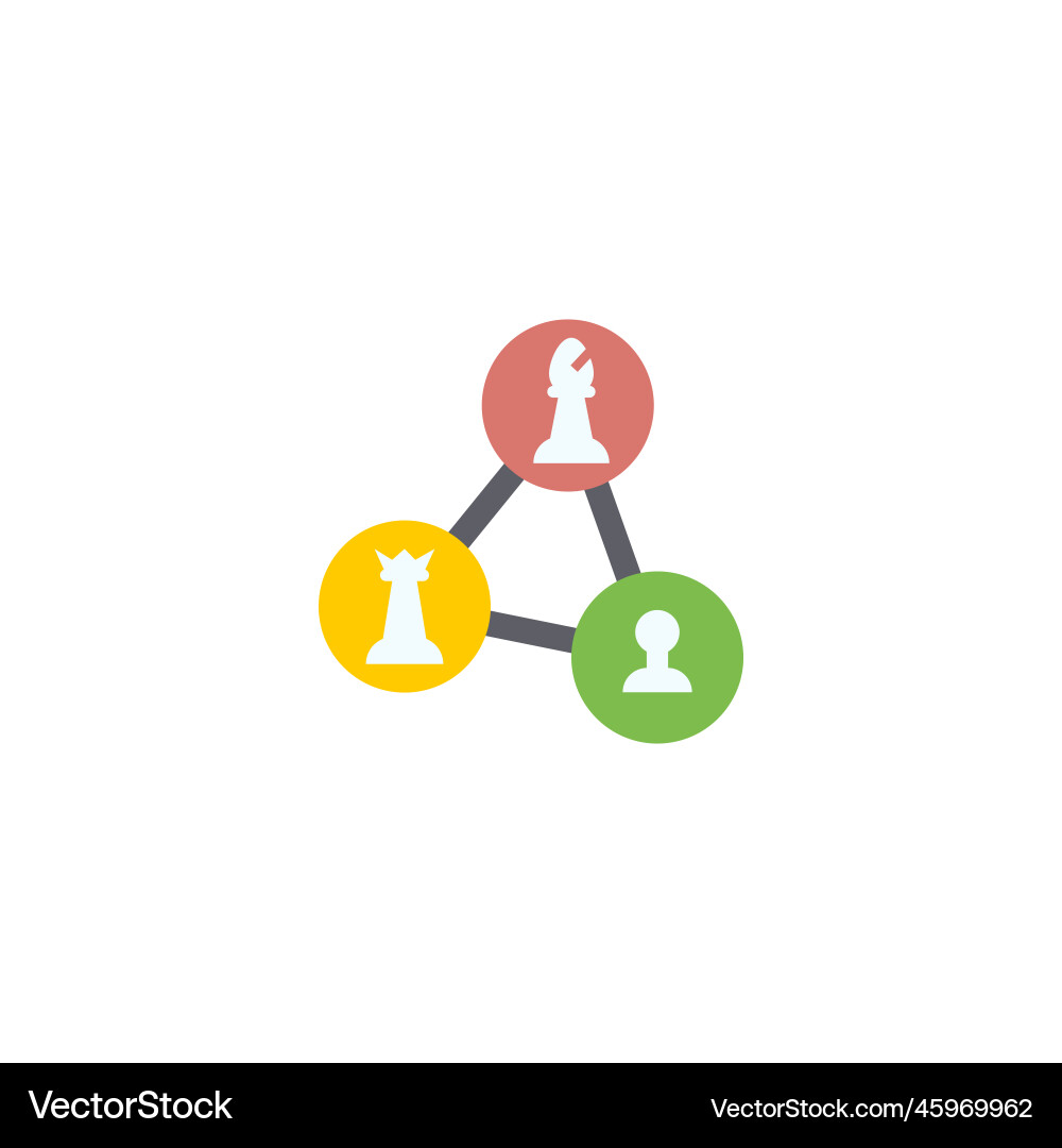 Social media strategy creative icon from social Vector Image