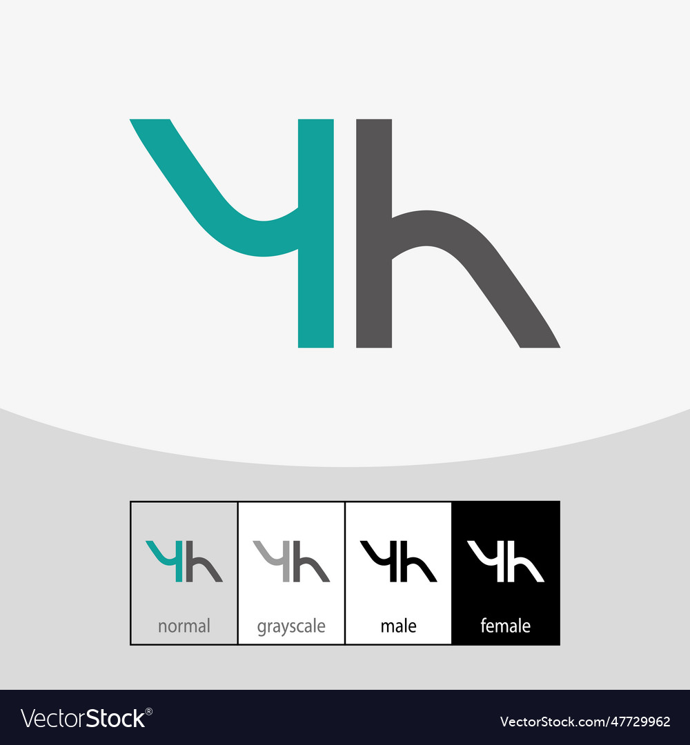 Yss Vektor Logo Anfangsbuchstabe YZ Logo Mit Federgold Und