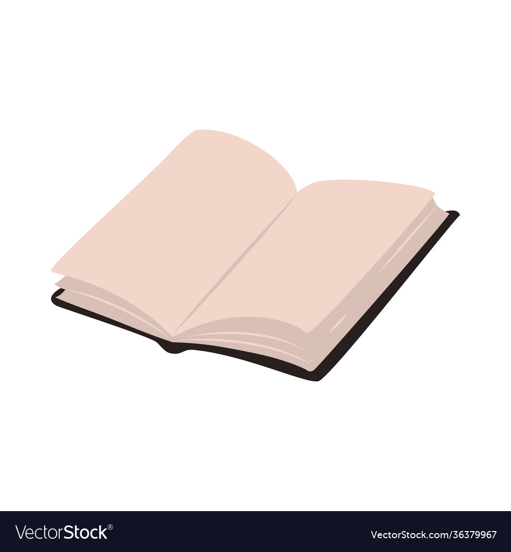 Icon open book flat style Royalty Free Vector Image Icon open book flat style Royalty Free Vector Image