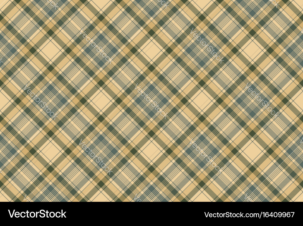 Tartan check plaid seamless fabric texture Vector Image