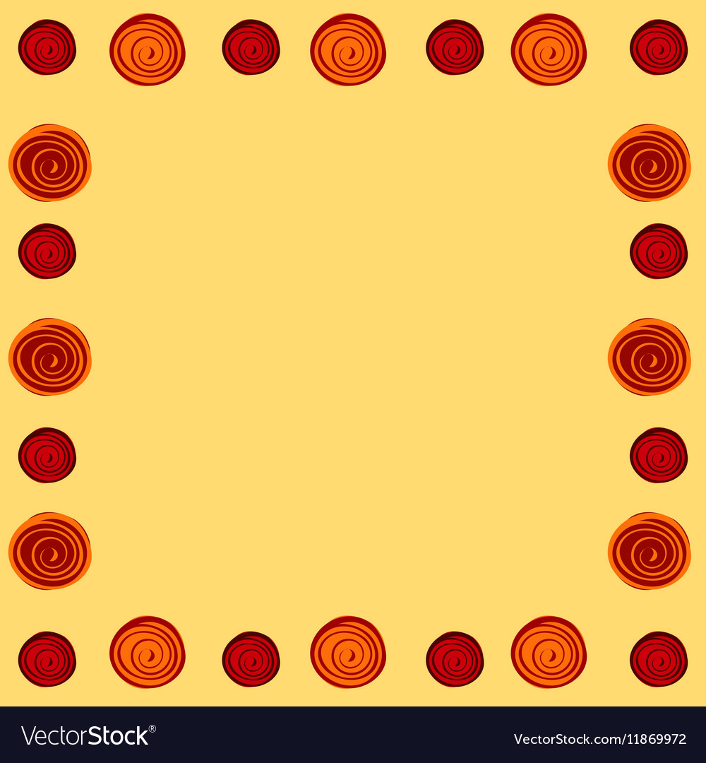 Abstract frame background pattern Royalty Free Vector Image