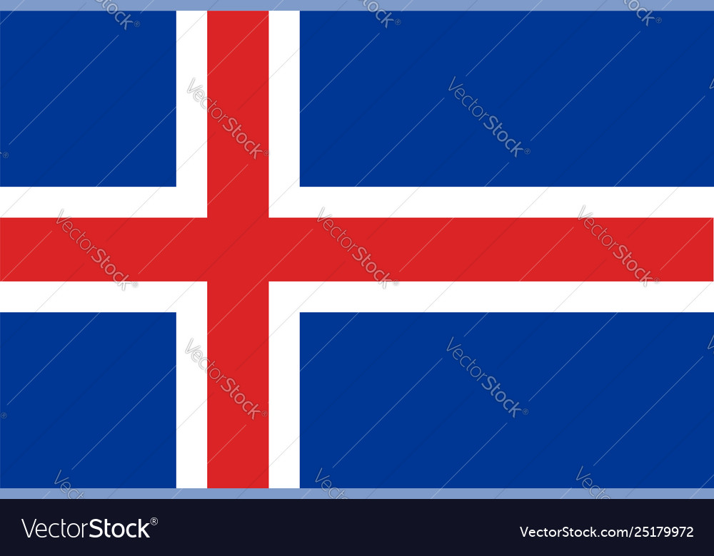 Flag rectangular shape Royalty Free Vector Image