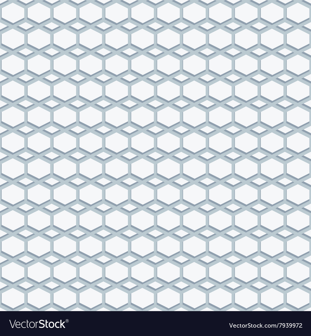 Geometry hexagonal seamless pattern Royalty Free Vector