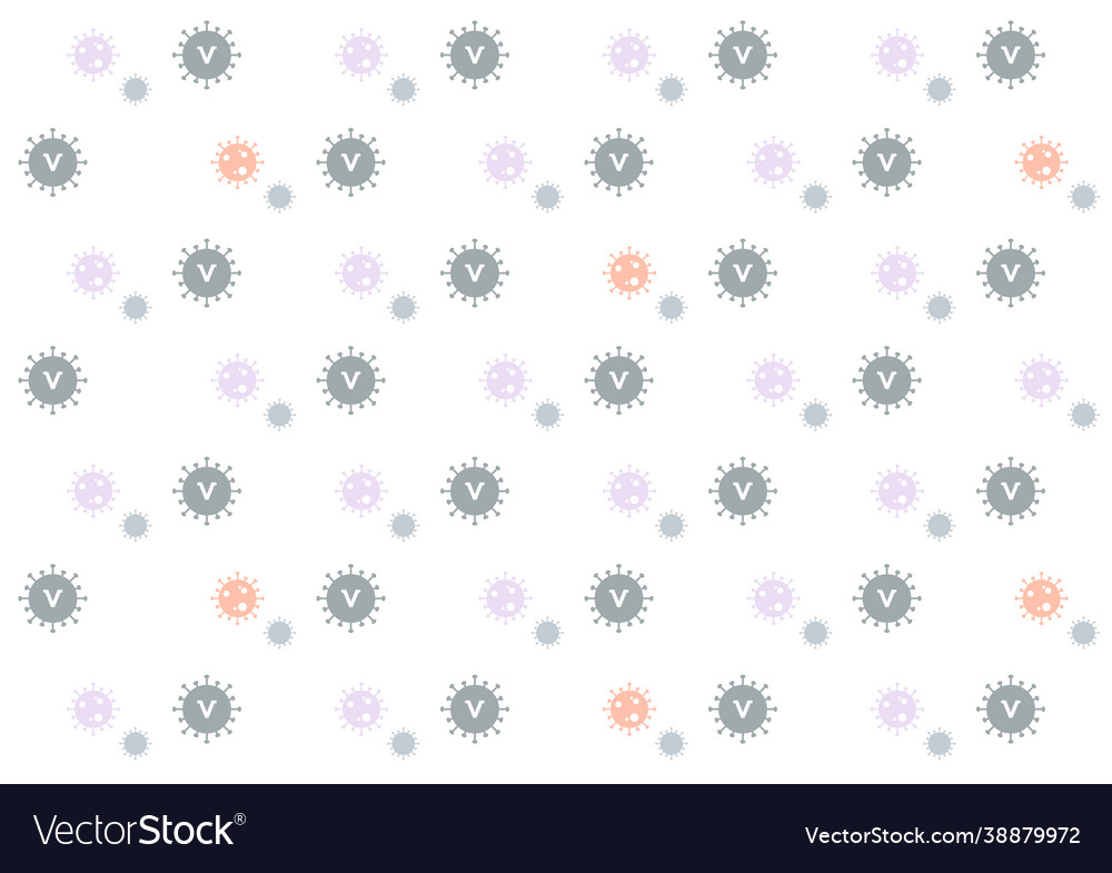 Virus background Royalty Free Vector Image - VectorStock