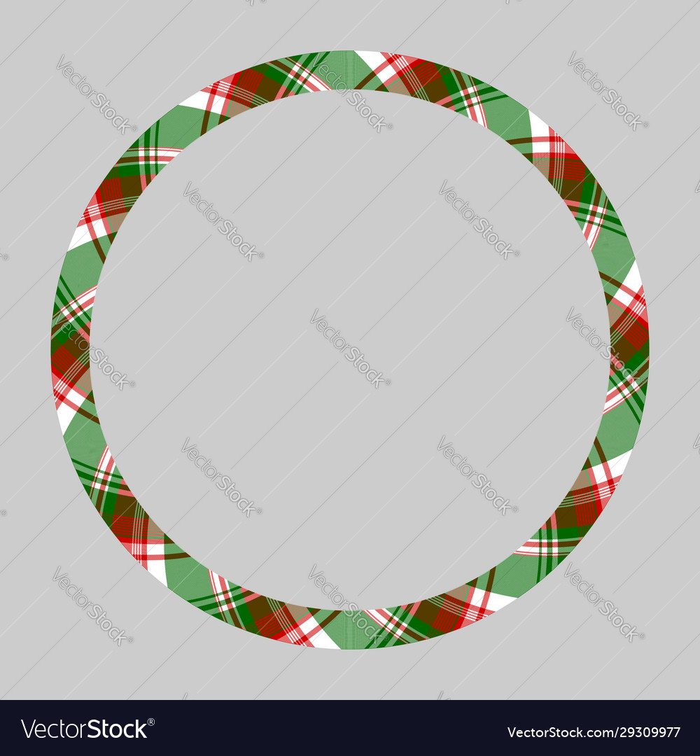 Circle borders and frames round border pattern Vector Image