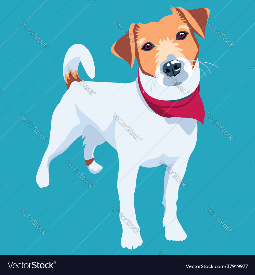 Dog icon flat design Royalty Free Vector Image Dog icon flat design Royalty Free Vector Image