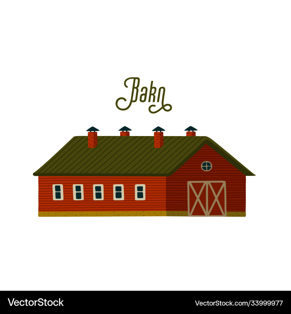 Rustic Barn Clip Art