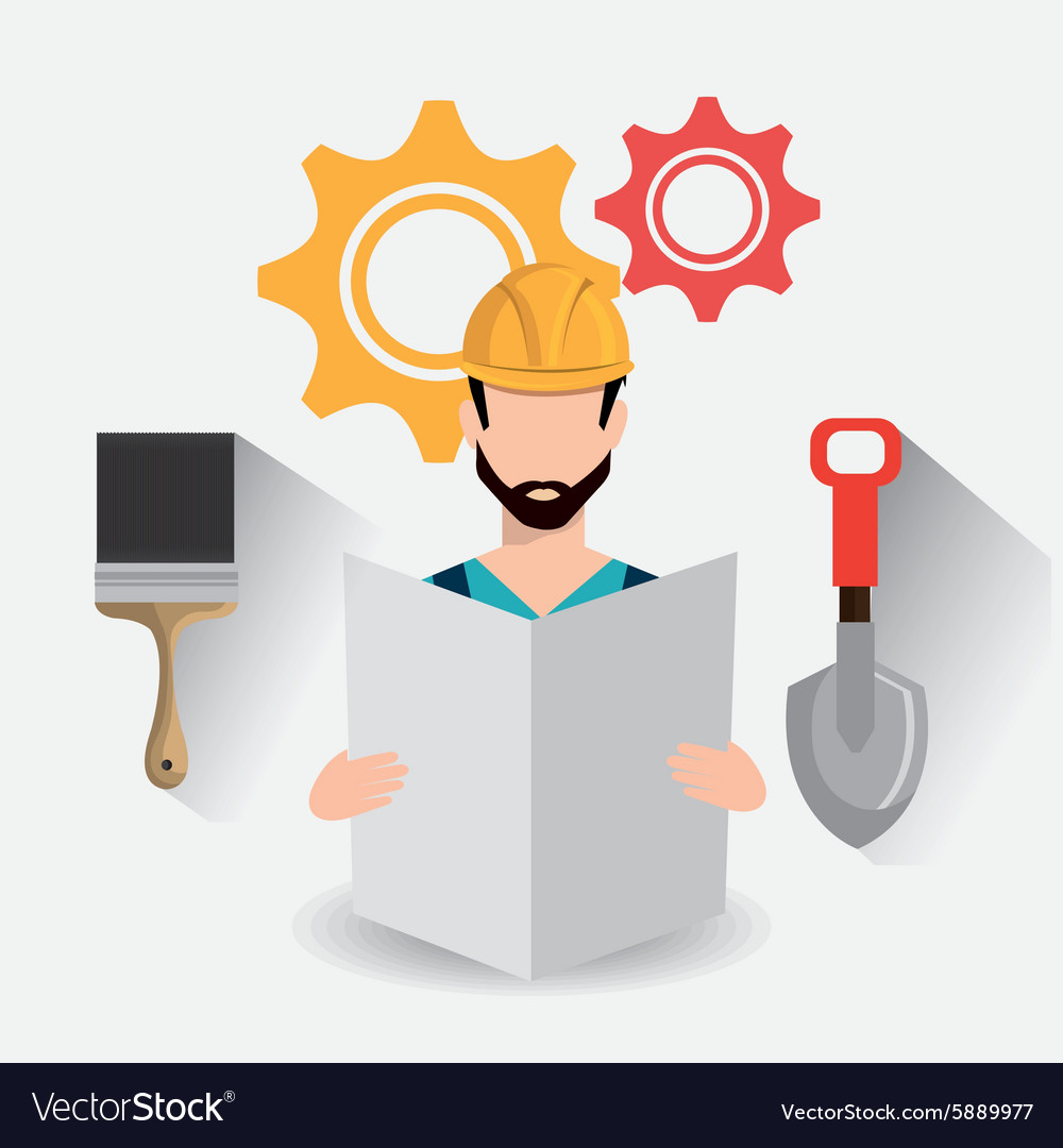 Under construction design Royalty Free Vector Image