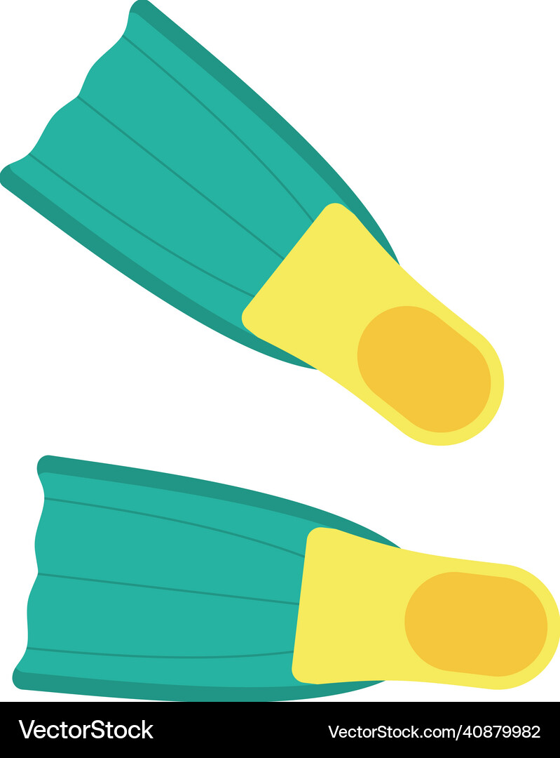 Set of diving equipment logo Royalty Free Vector Image