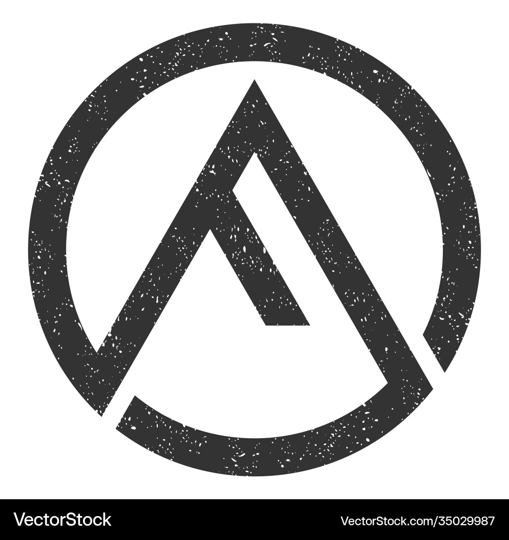 F letter logo simple minimalist design Royalty Free Vector