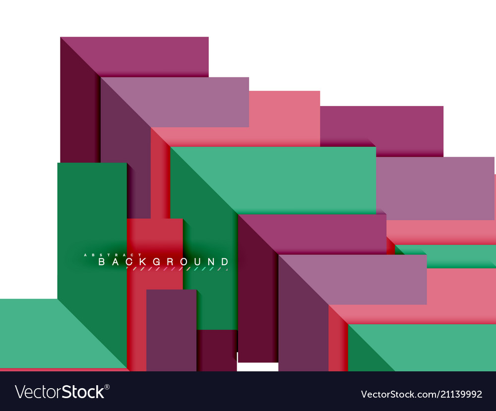 Multicolored abstract geometric shapes geometry Vector Image Multicolored abstract geometric shapes geometry Vector Image