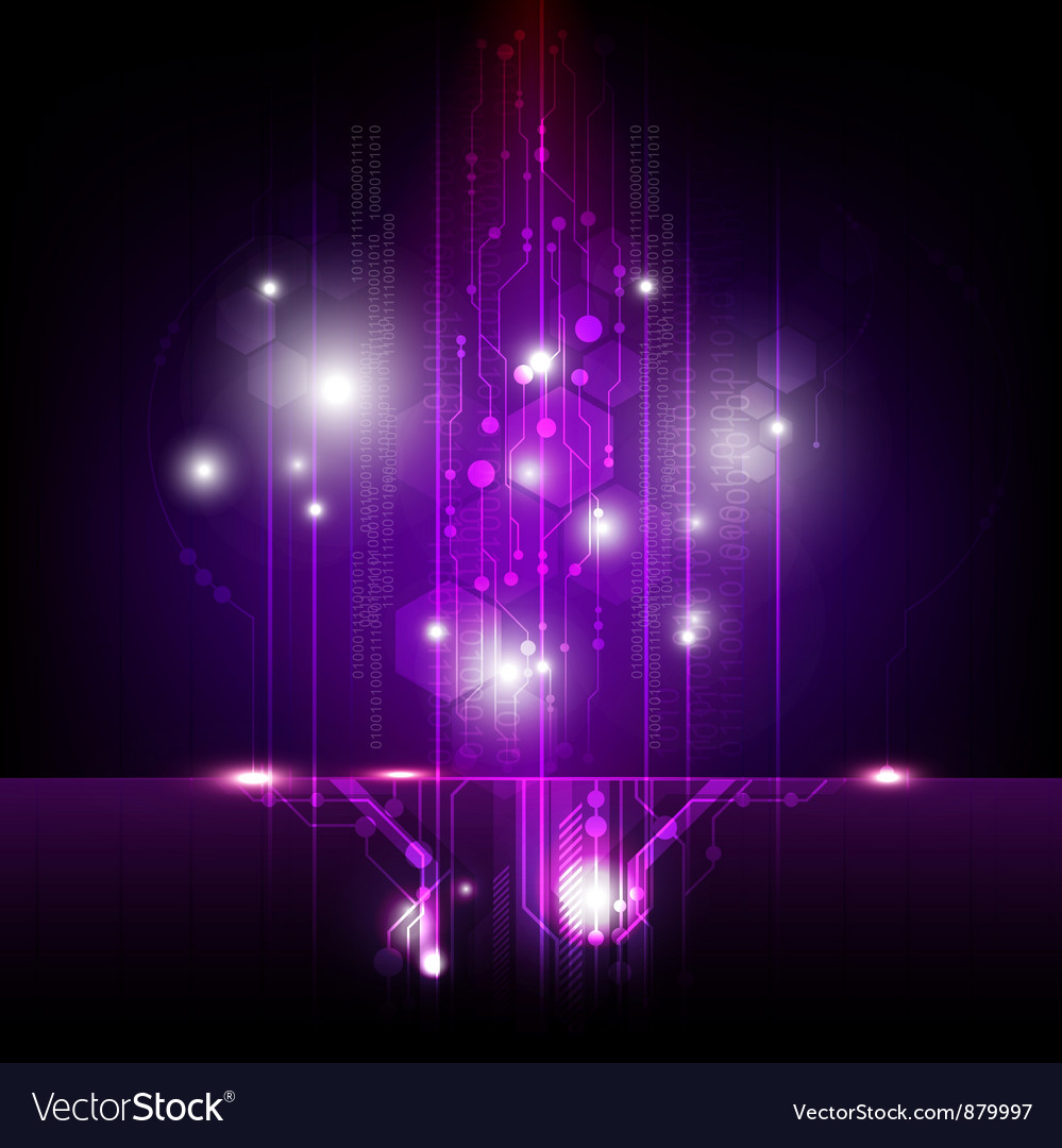 Technology concept background Royalty Free Vector Image