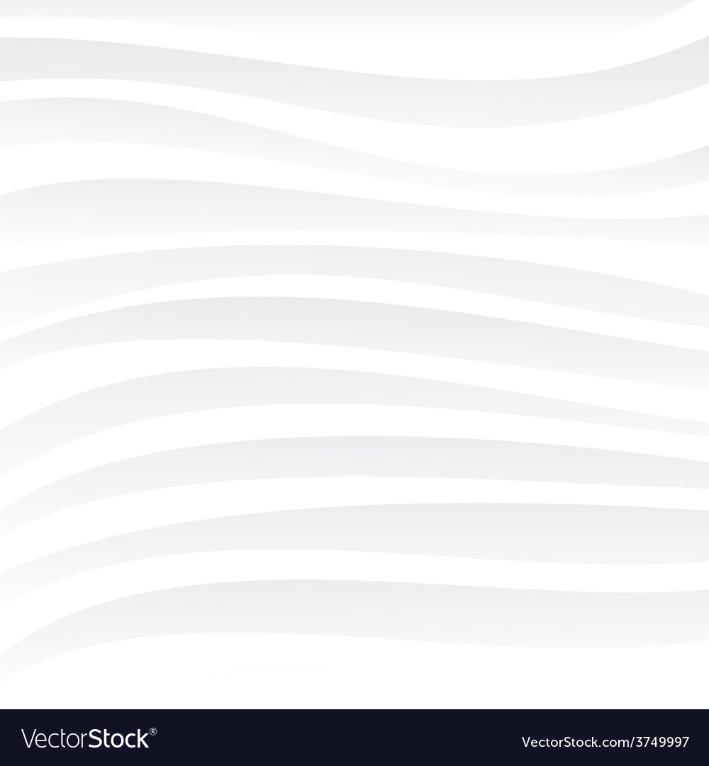 White wavy background Royalty Free Vector Image