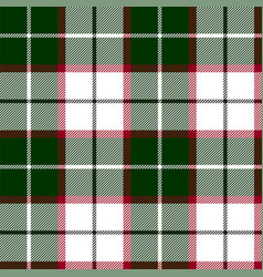 Green red check square pixel seamless pattern Vector Image
