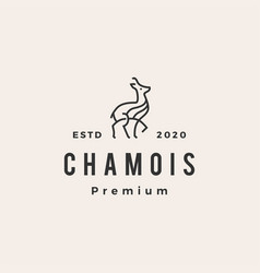 Chamois logo icon Royalty Free Vector Image - VectorStock